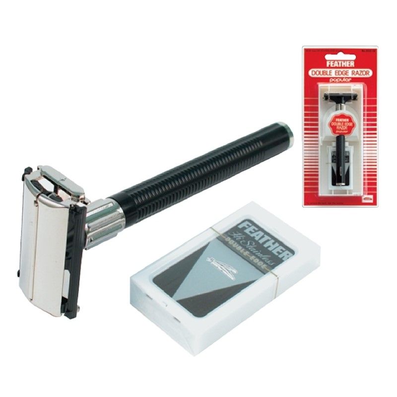 Feather Popular Double Edge Safety Razor - Free Delivery