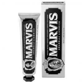 Marvis Amarelli Licorice Mint Toothpaste 85ml - Free Delivery