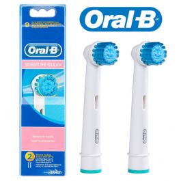 Oral-B Sensitive Clean 2x Electric Toothbrush Heads - Free Delivery