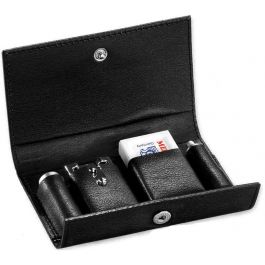 Merkur 46C travel Double Edge Safety Razor + Leather Case - Free Delivery